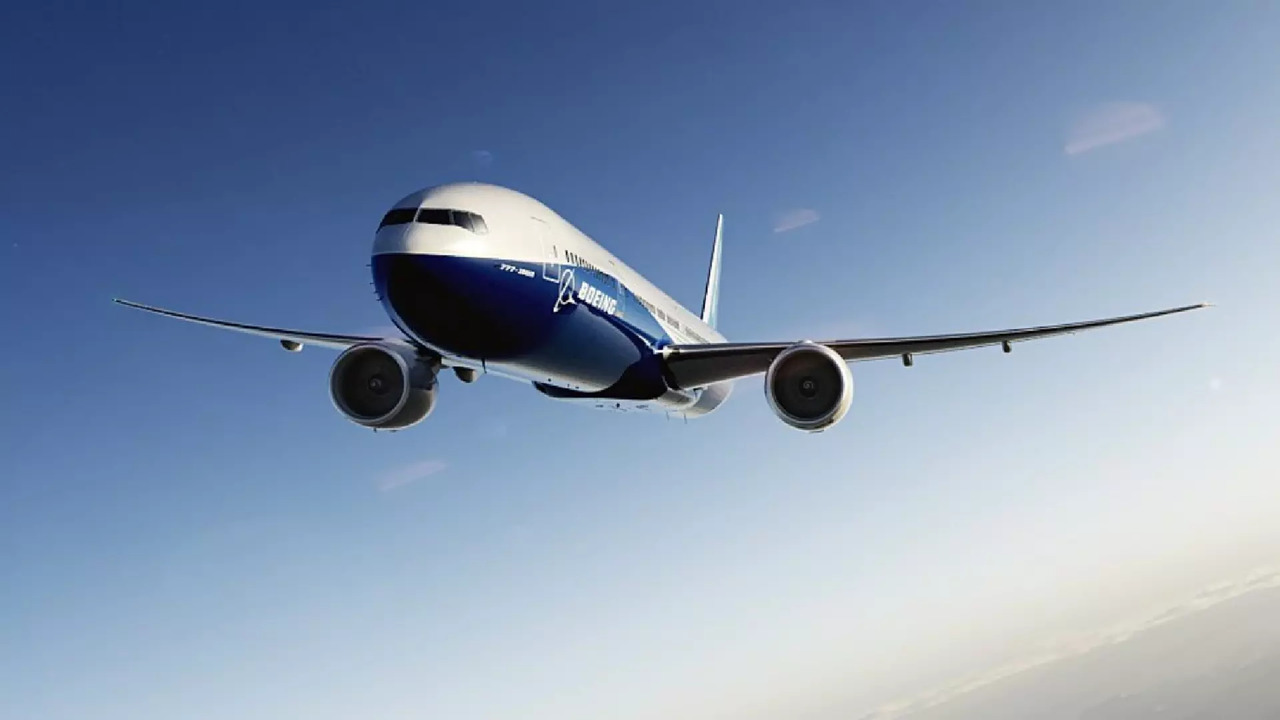 IndiGo inducts its first widebody aircraft Boeing 777 on the Delhi ...