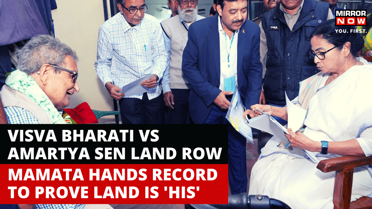 Amid Land Controversy, Mamata Banerjee Backs Amartya Sen | Times Now