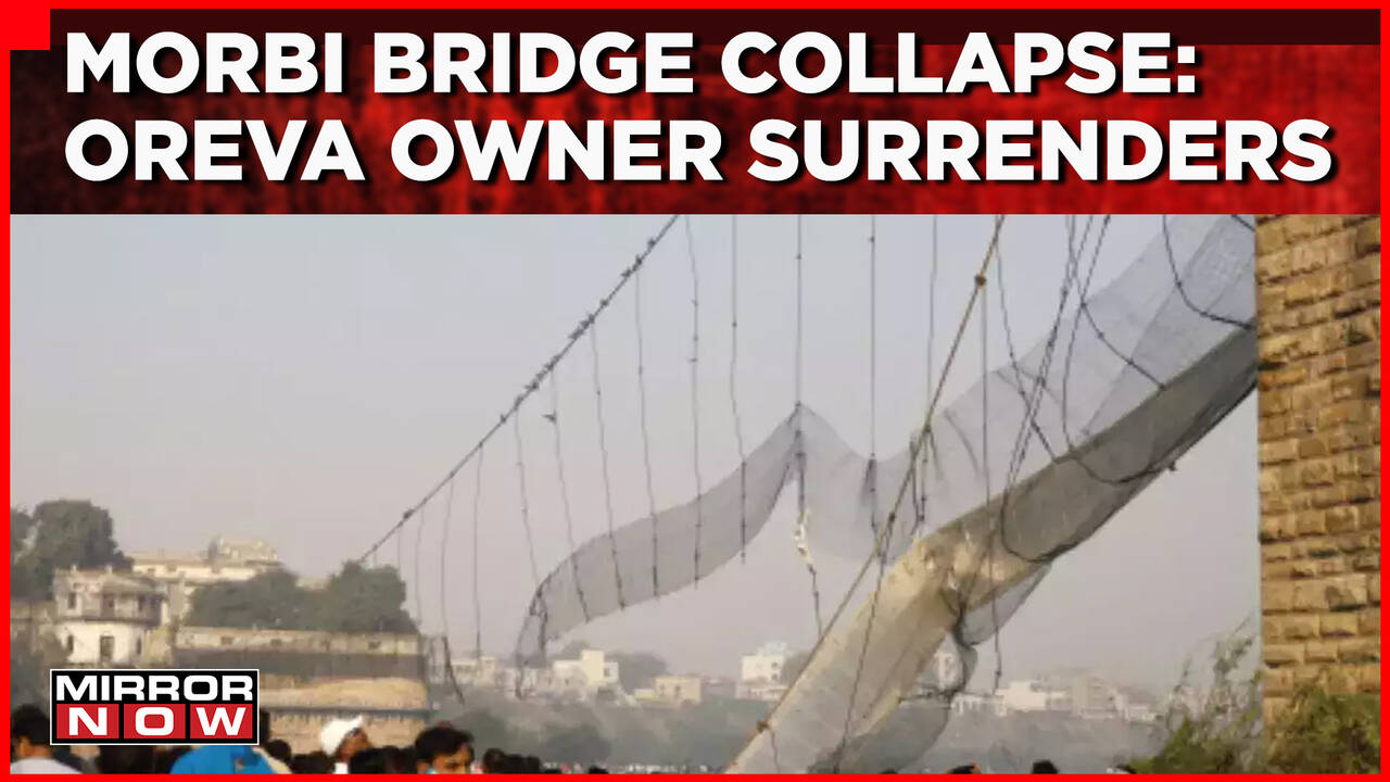 Morbi Bridge Collapse Case Update: Oreva Group Owner Surrenders Before Court | English News ...
