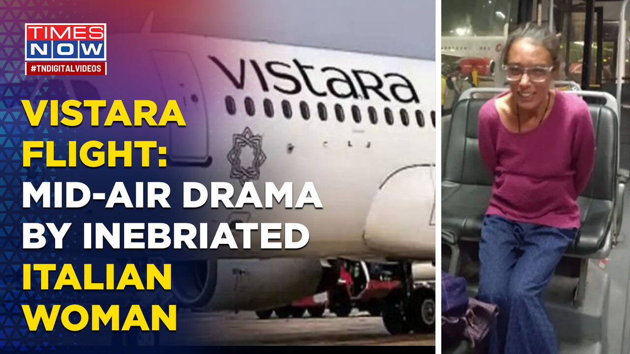 Vistara Flight Row: A Female ‘Drunk’ Passenger Strips In Plane, Gets Bailed Out Easily | India ...