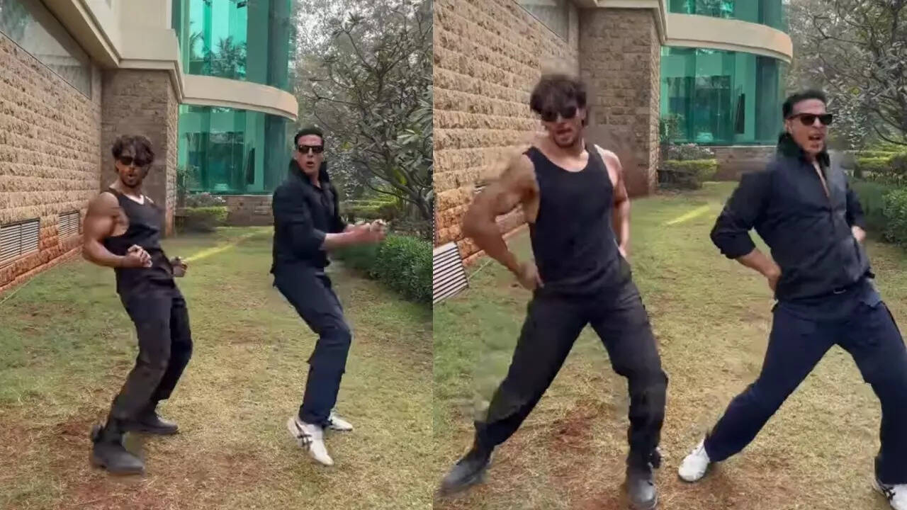 Tiger Shroff, Akshay Kumar set the internet on FIRE as they dance to ...