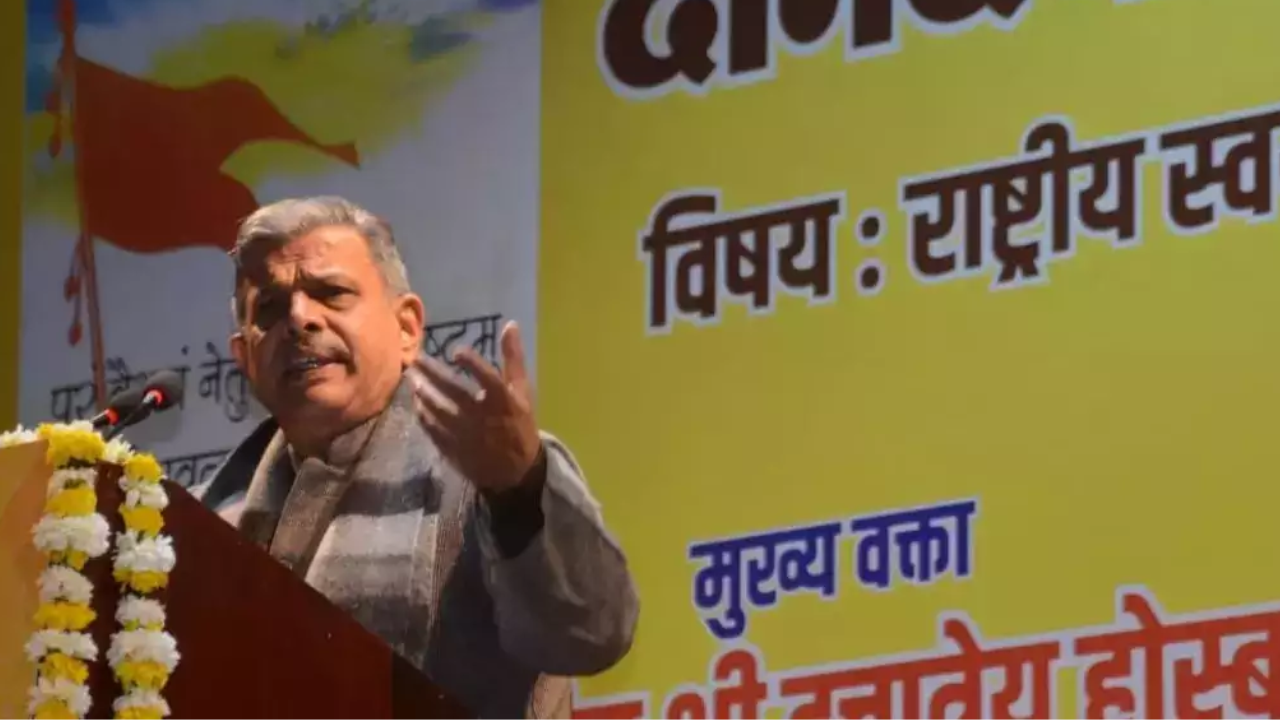 'All Indians are Hindus', RSS leader calls India a 'Hindu Rashtra ...