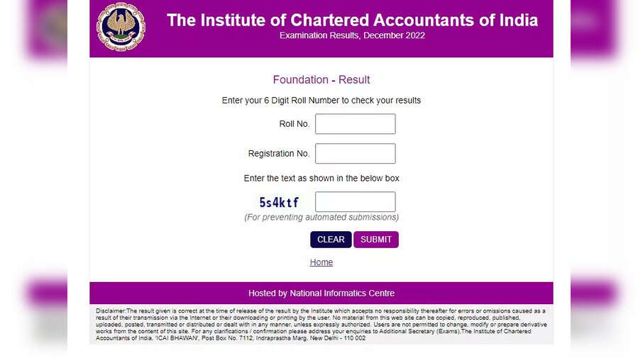 ICAI CA Foundation December 2022 Results Out Date and Time- CA ...