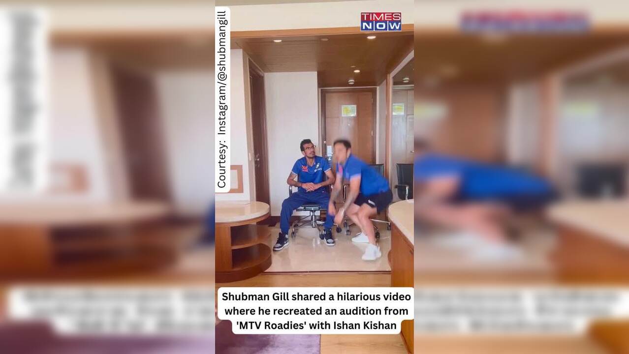 Watch! Did Ishan Kishan Just Slap Shubham Gill? Watch! Did Ishan Kishan Just Slap Shubham Gill?