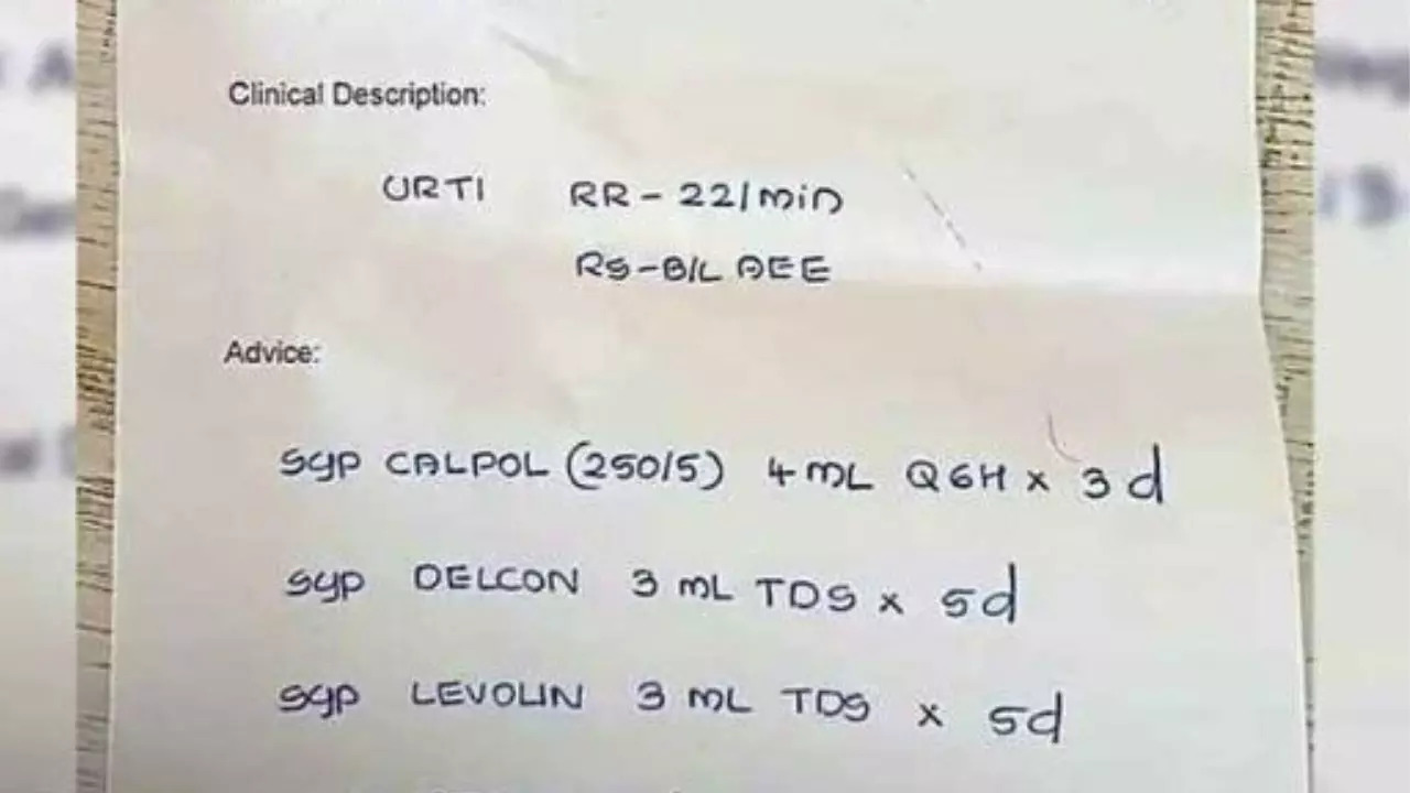 Kerala doctor's medical prescription goes viral, shocked netizens call ...