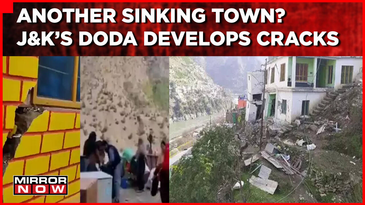 Another Joshimath, Now In J&K | SOS In Doda | Cracks In 20 Houses ...