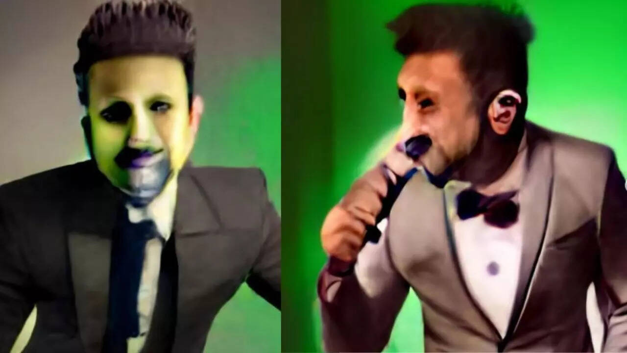 Creepy AI-generated posters shared by Vir Das feature distorted faces ...