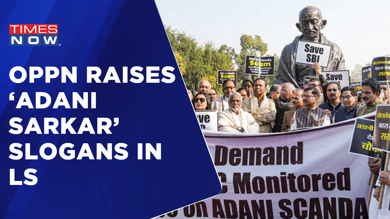 Adani Showdown: Stage Set For Parliament Clash, Opposition Raises ...