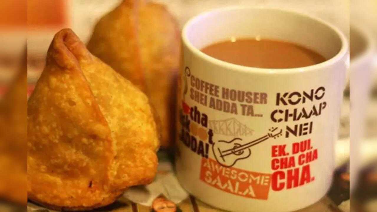 UK youngsters are ditching biscuits and eating samosas with their tea ...