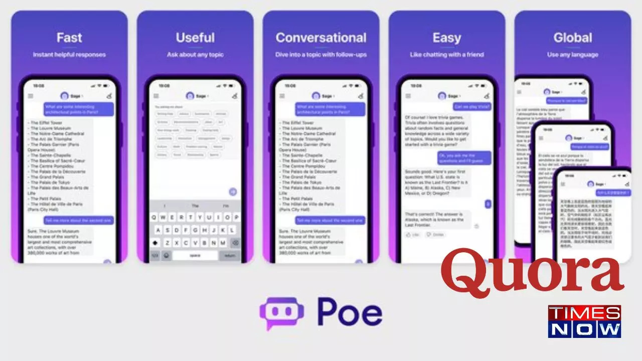 Poe: New AI ChatBot: Quora opens to its AI chatbot - 'Poe'; Here is all you need to know ...