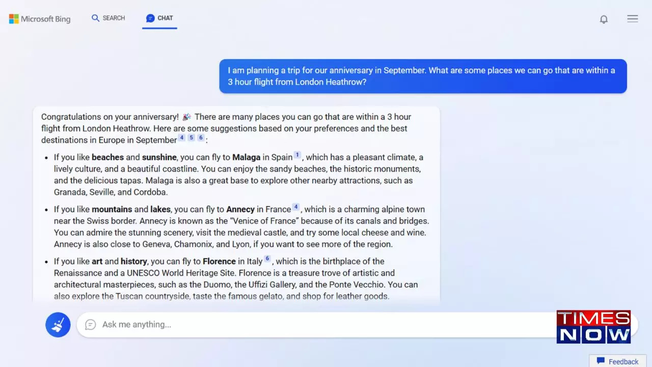 ChatGPT is now a part of Microsoft's Bing Search and Edge Browser; What is it and how to use ...