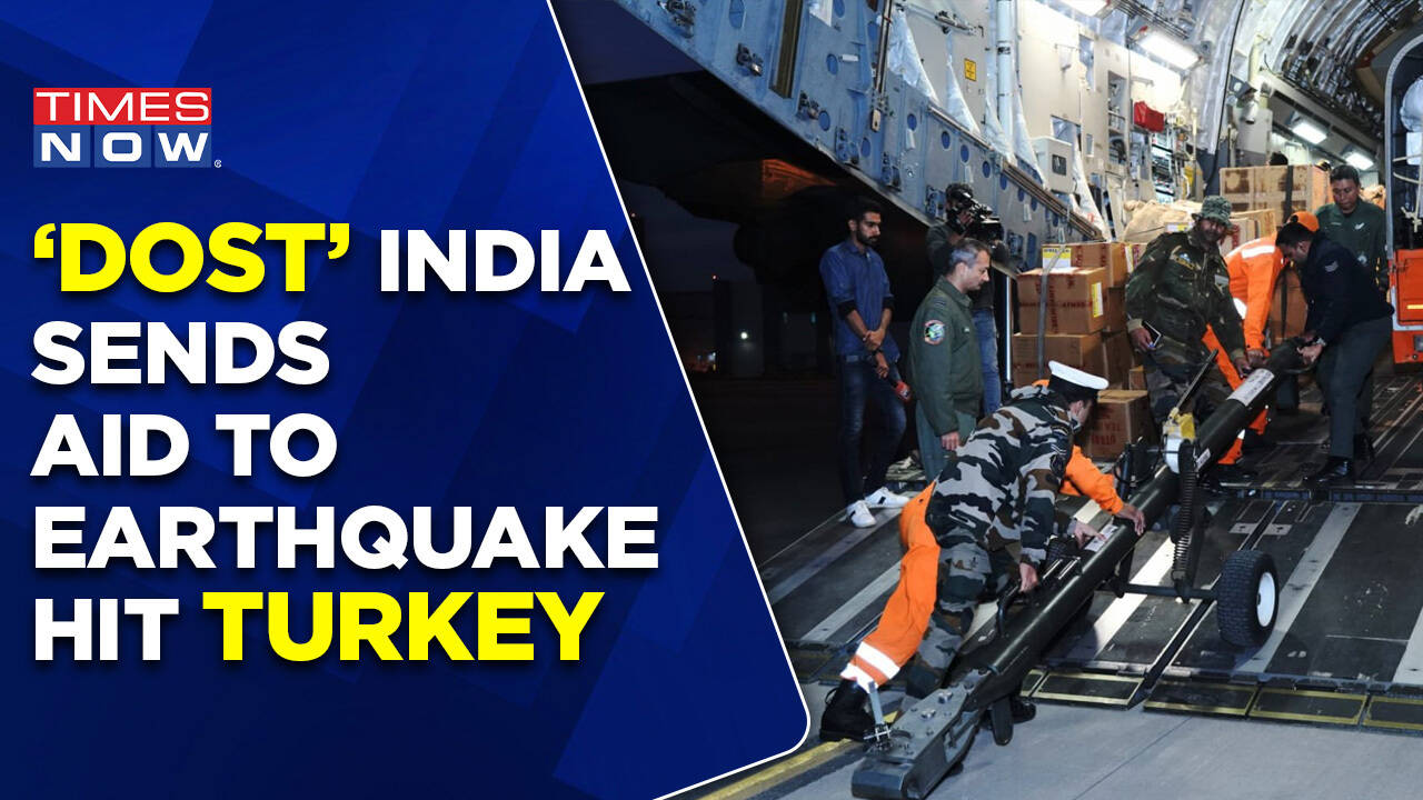 Turkey Earthquake Updates Dost India Sends Ndrf Teams To Help Quake