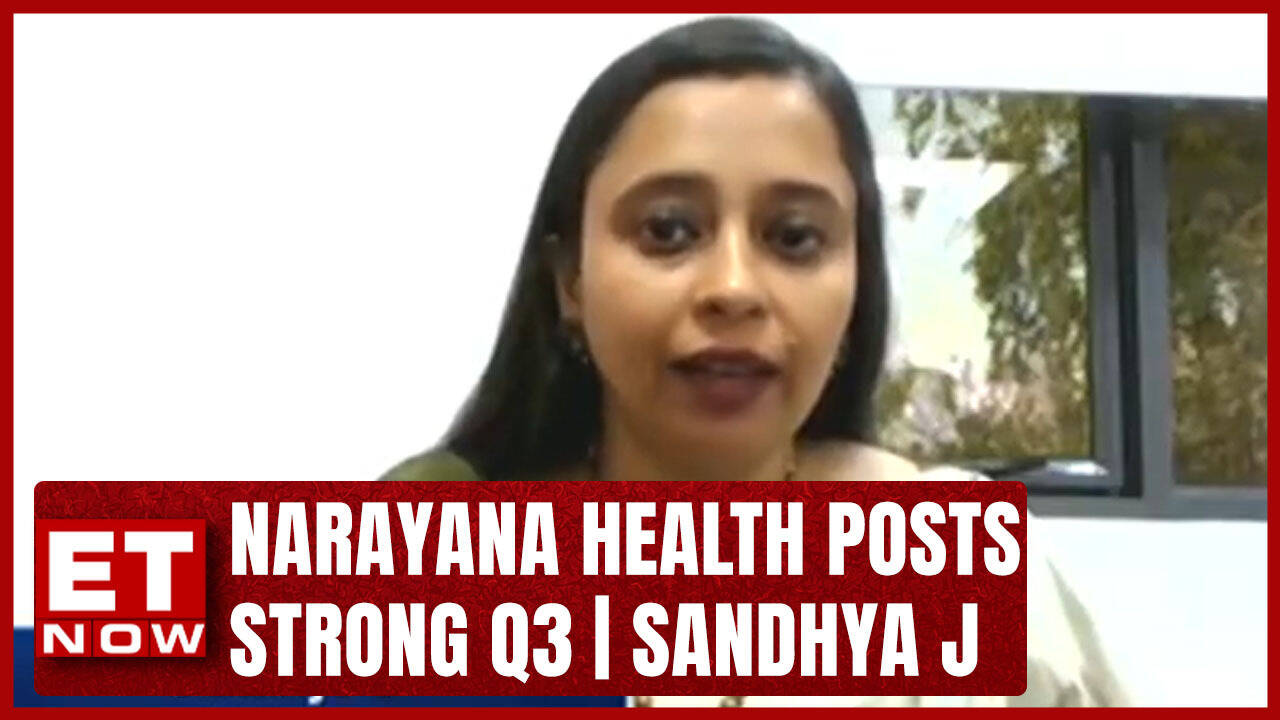 Narayana Health Posts Strong Q3 | Sandhya J, CFO, Group Narayana Health ...