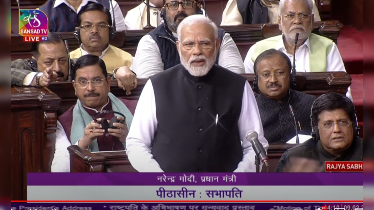 PM Modi speech in Rajya Sabha LIVE: PM says 'lotus will bloom' as ...