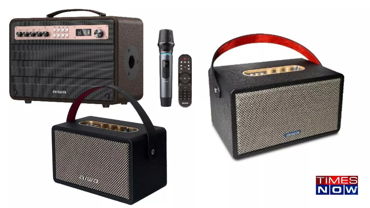 AIWA launches 3 new Luxury portable speakers in retro guitar amp style ...