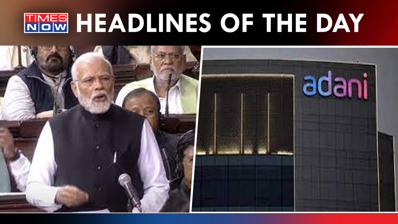 PM Modi's Address In Rajya Sabha | Raid On Adani Wilmar By HP Tax ...