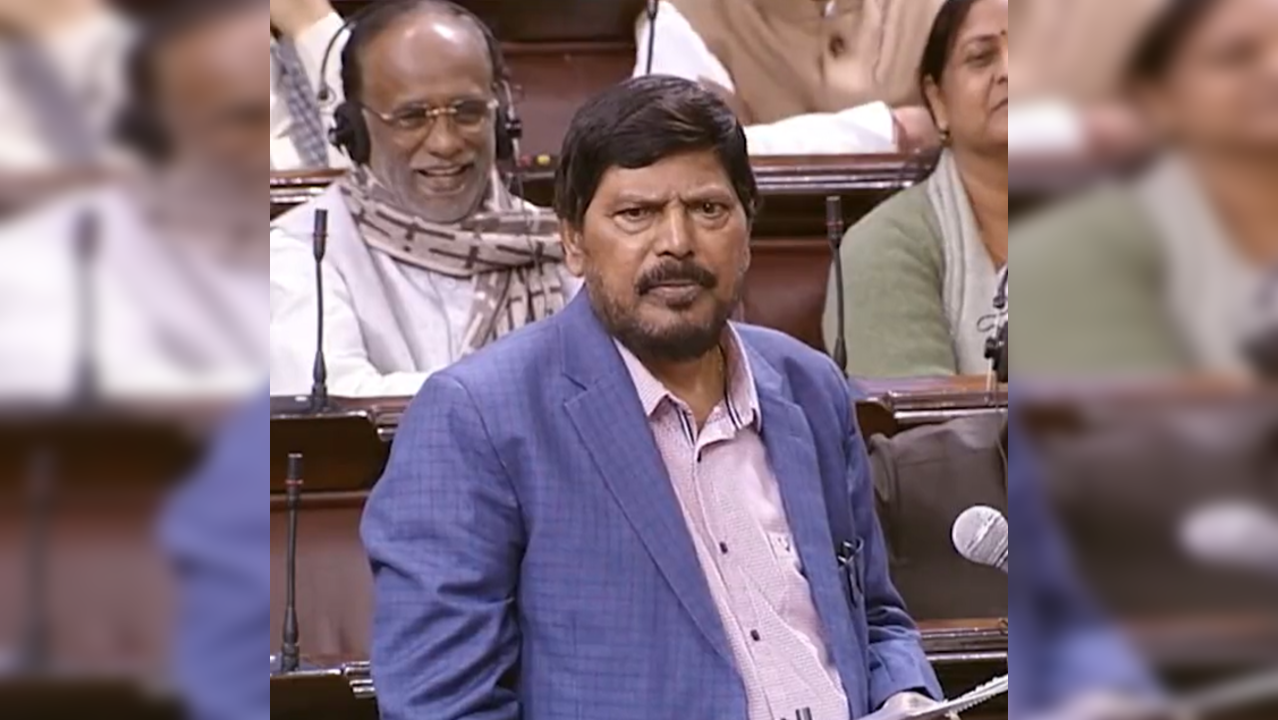 Ramdas Athawale's poem in Parliament praises PM Modi, takes dig at ...
