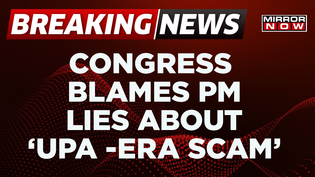 Breaking News | Congress Blames PM Speaks Lies About UPA- Era Scam In ...