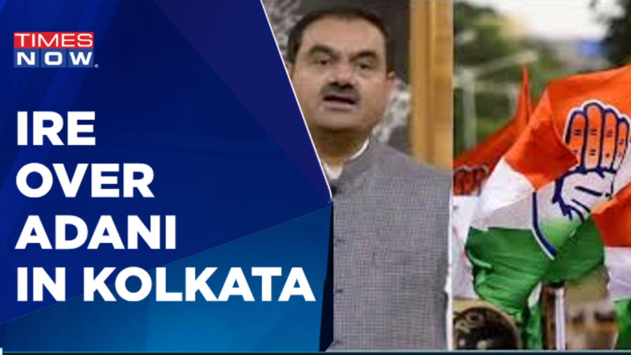 Adani Row | Congress Stages Massive Protest In Kolkata Over Tajpur Port ...