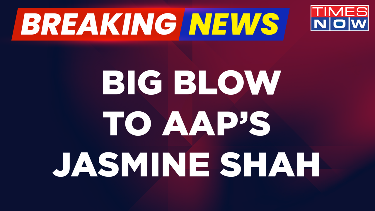 Breaking News: AAP's Jasmine Shah Removed By L-G | Accused Of ...