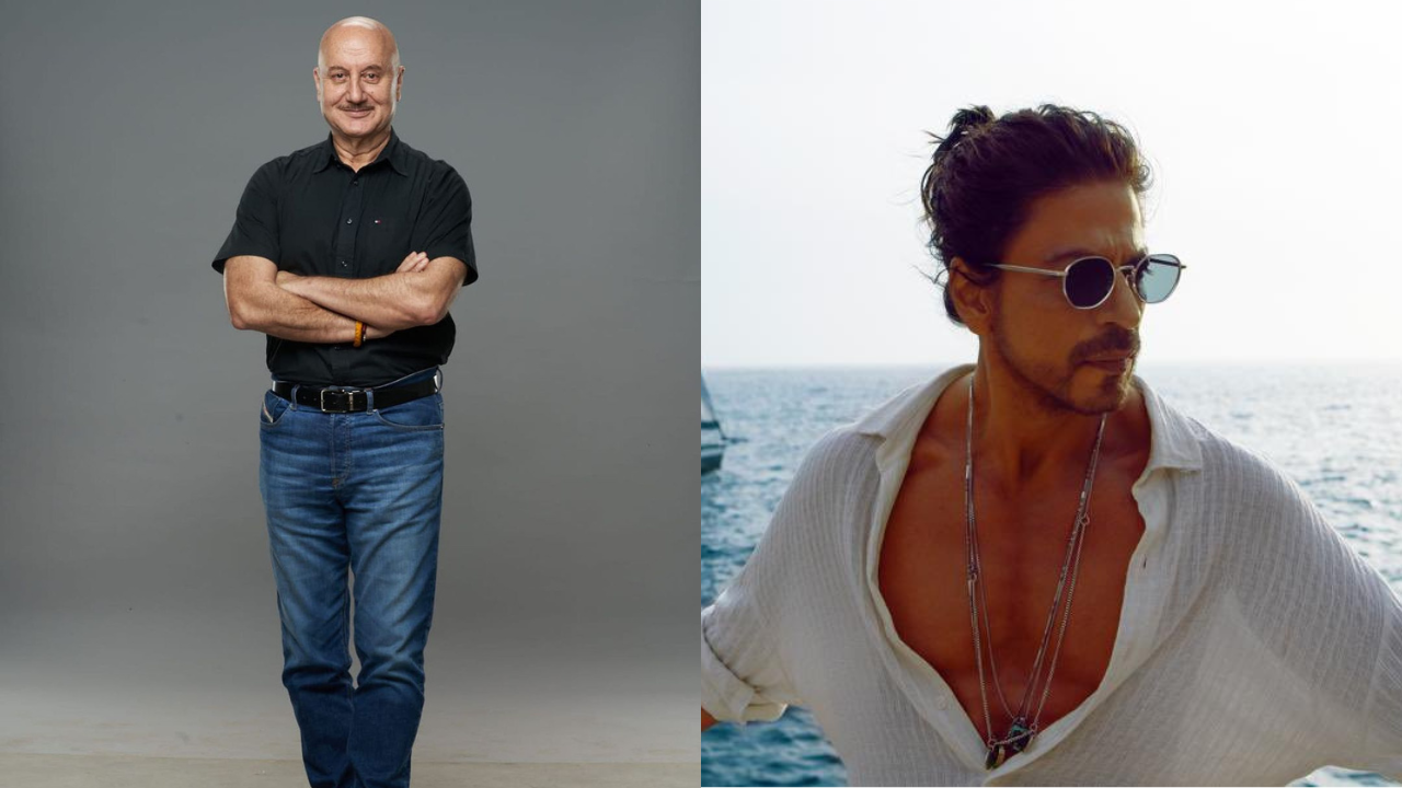 Fan asks Anupam Kher to REVIEW Shah Rukh Khan starrer Pathan. Here's ...