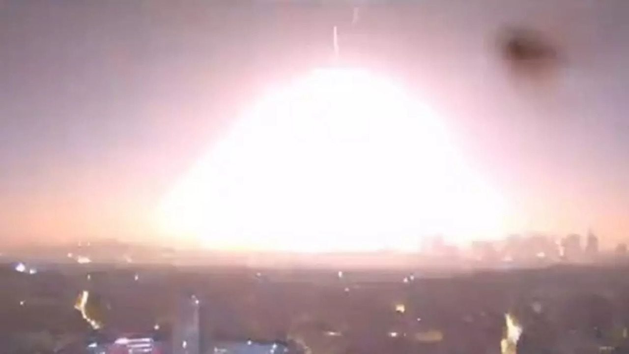 Historic moment: Asteroid creates bright flash as it explodes in night ...