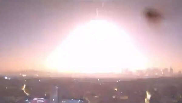Historic moment: Asteroid creates bright flash as it explodes in night ...