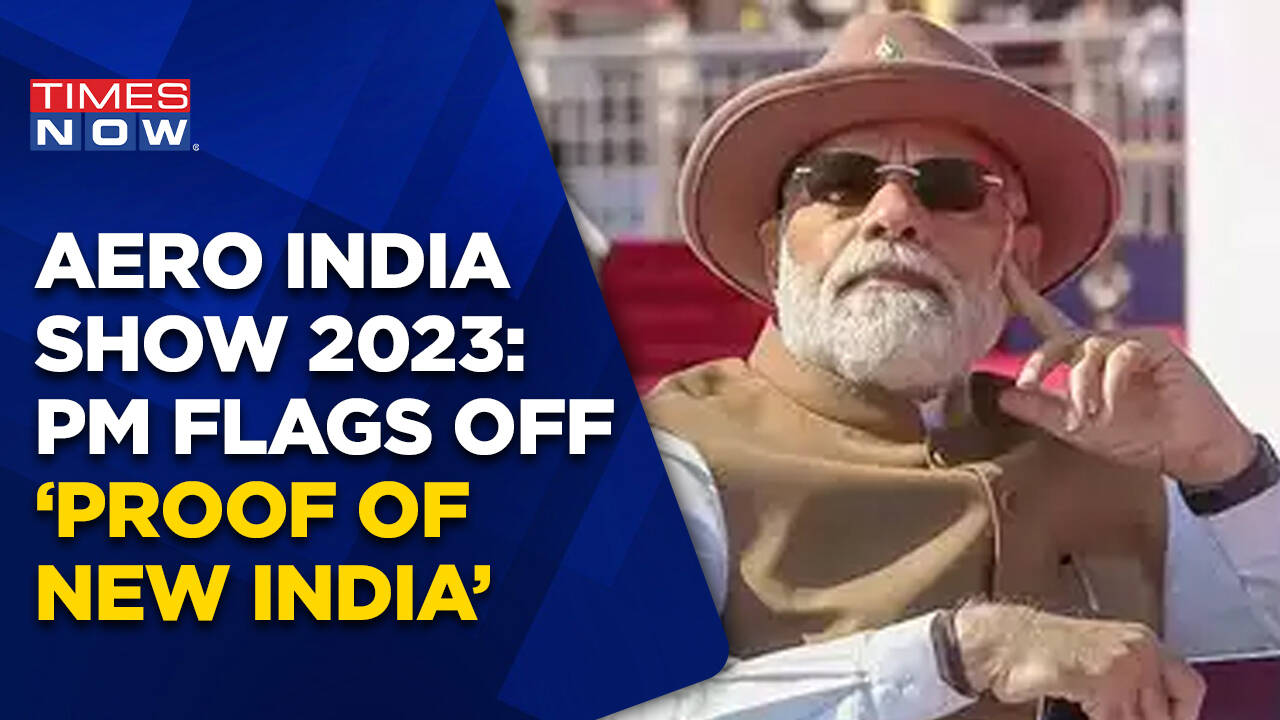 Aero India Show 2023 | PM Modi Inaugurated 'Made In India' Jets, Proof ...