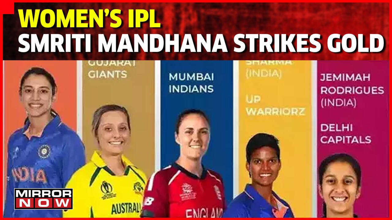 Women's IPL Auction | 87 Players Sold For 59.5 Crore; Smriti Mandhana ...