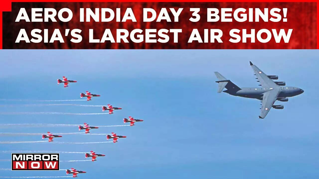 Aero India Day 3 | Bengaluru | DRDO Tapas Director BK Das On Asia's ...
