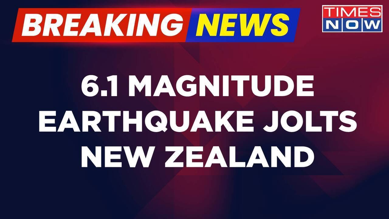 Breaking News | Powerful Quake Jolts New Zealand, Epicenter In North ...