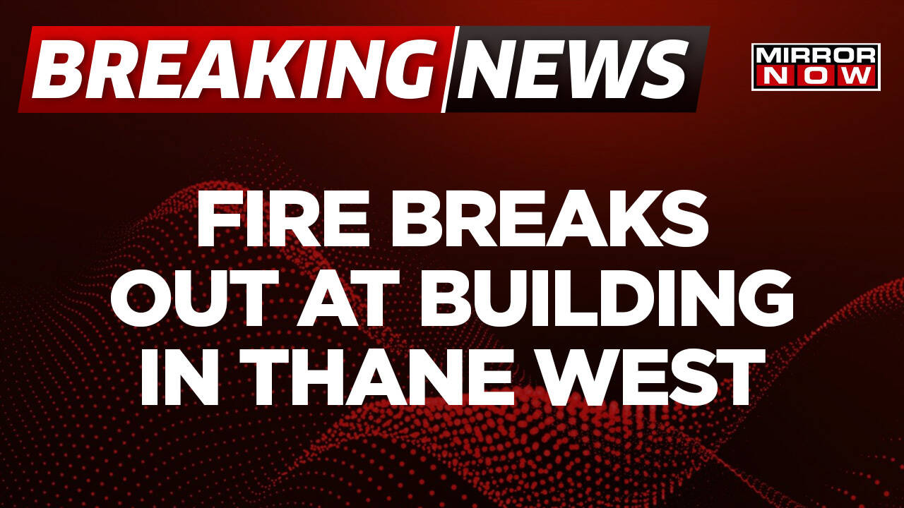 Breaking News | Massive Fire Breaks Out In Thane West | English News ...