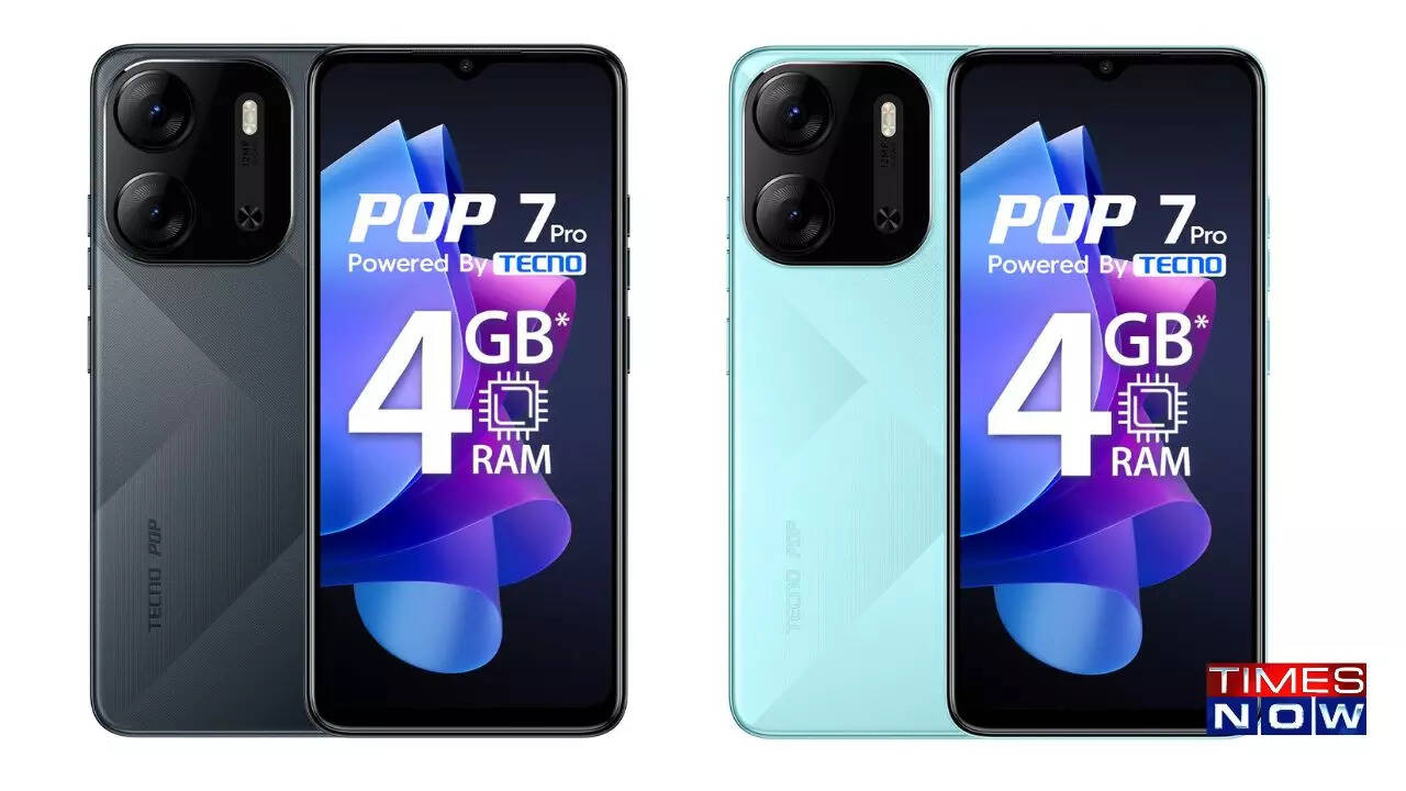 TECNO POP 7 Pro launched at INR 6799; all you need to know | Technology ...