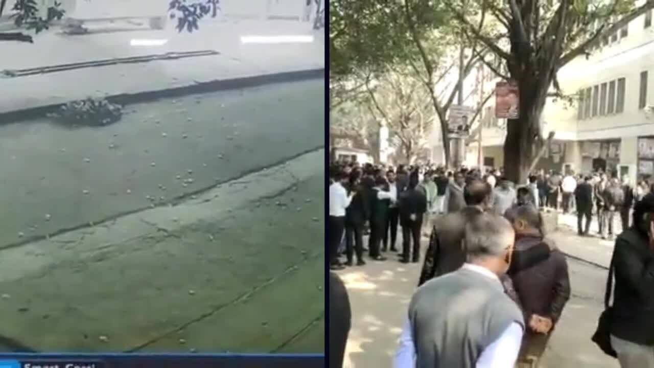 Ghaziabad court leopard: Second sighting in eight days triggers panic ...