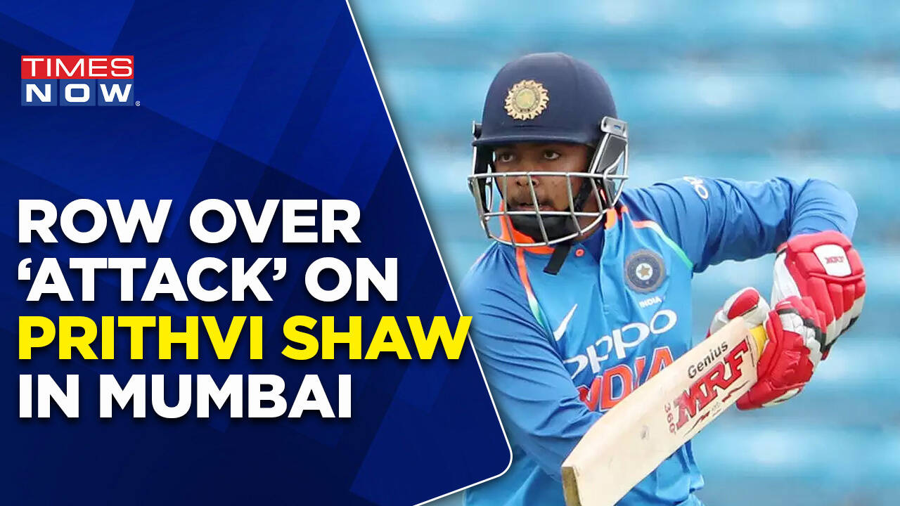 Cricketer Prithvi Shaw 'Attacked' | 8 People Booked | Accused ...