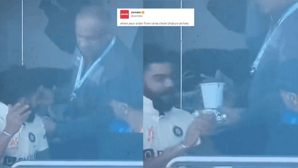 Ind Vs Aus Chole Bhature Delivered Virat Kohlis Reaction To Being