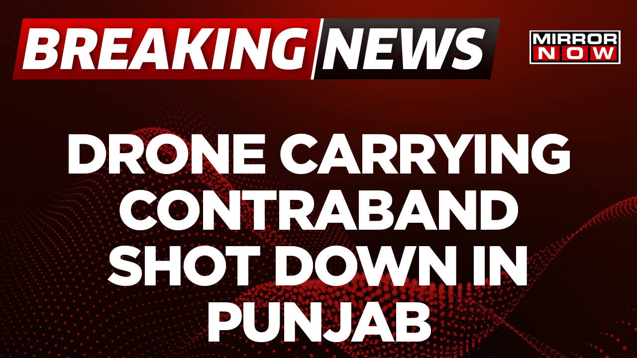 Breaking News | BSF Shots Drone Carrying Contraband In Pakistan's ...