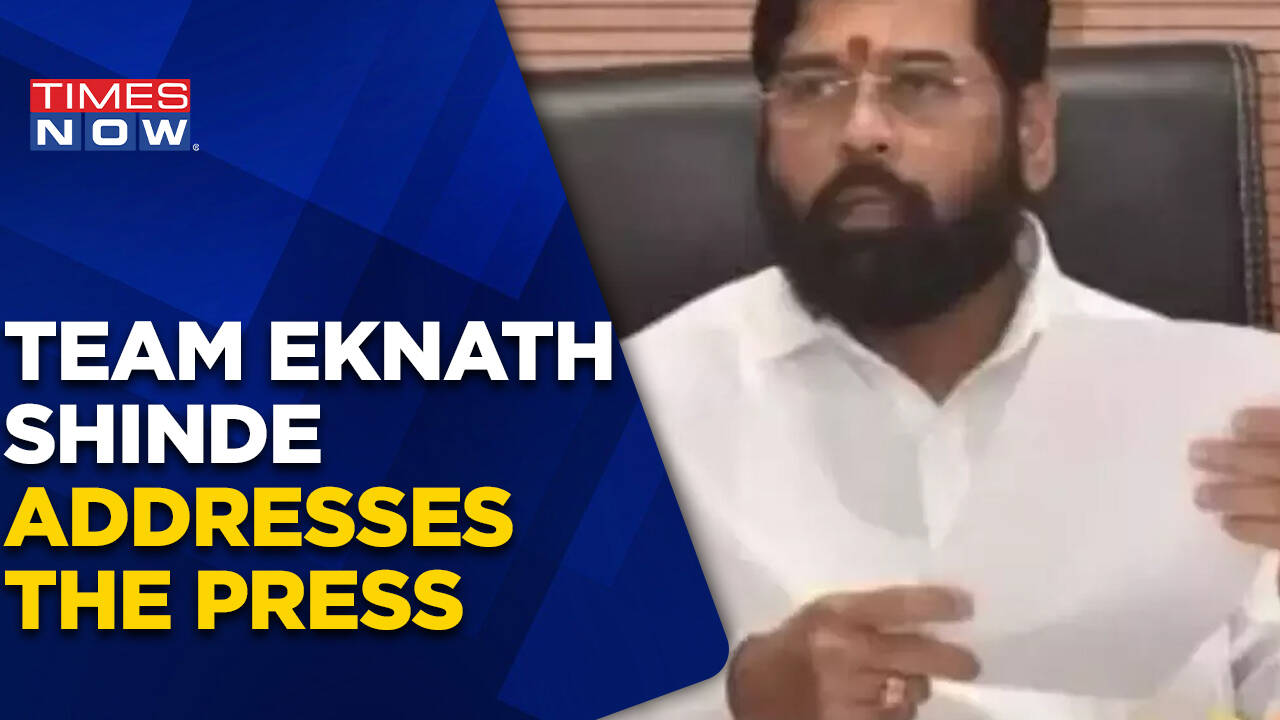 Sena vs Sena | Shinde Camp Addresses Press Conference After Taking Over ...