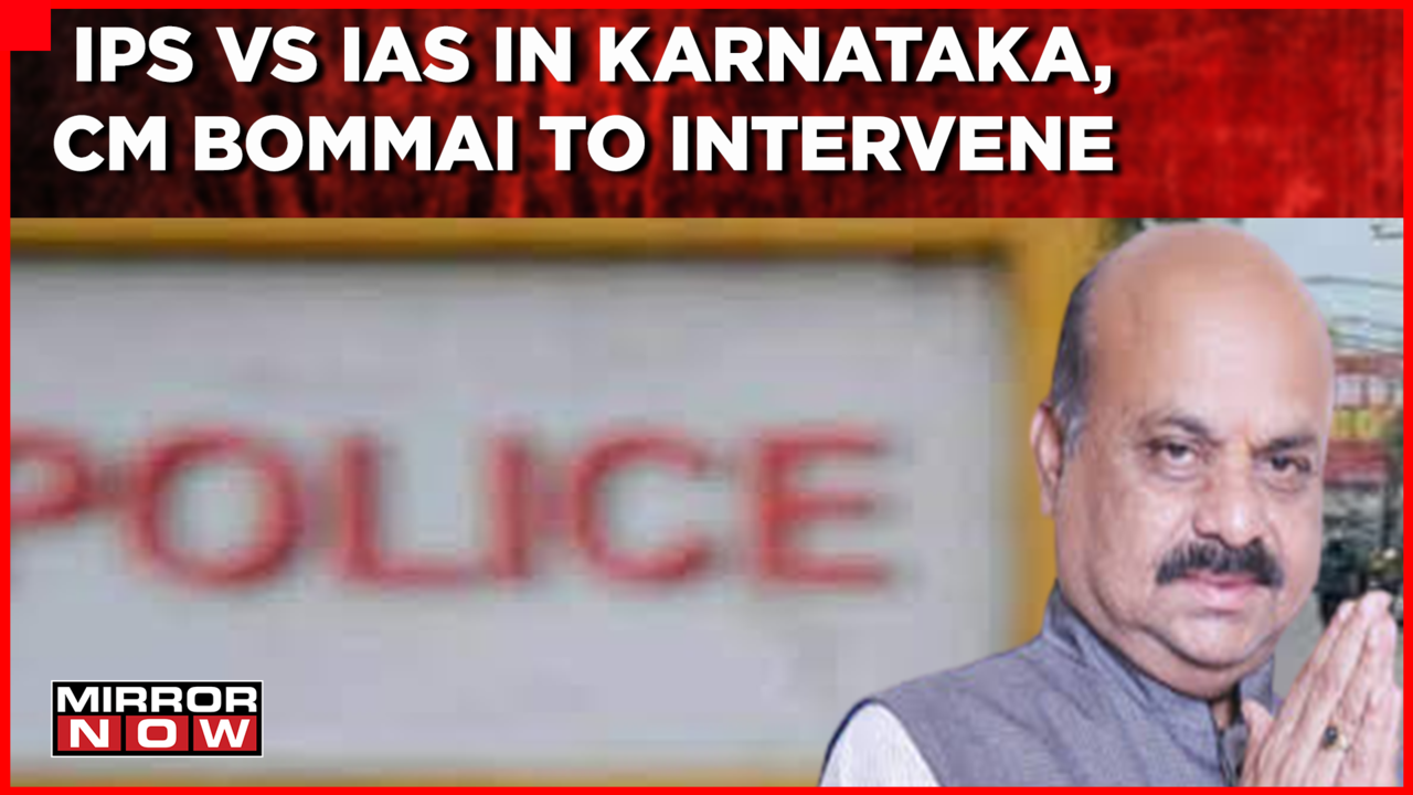 IAS Vs IPS: Argument Over Sharing Personal Picture | CM Bommai & Chief ...