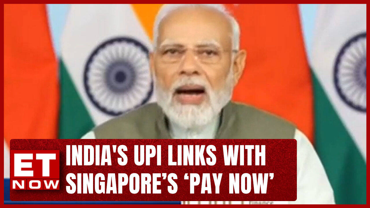 'UPI Most Preferred Payment Mechanism In India,' PM Modi On UPI And Singapore's Pay Now ...