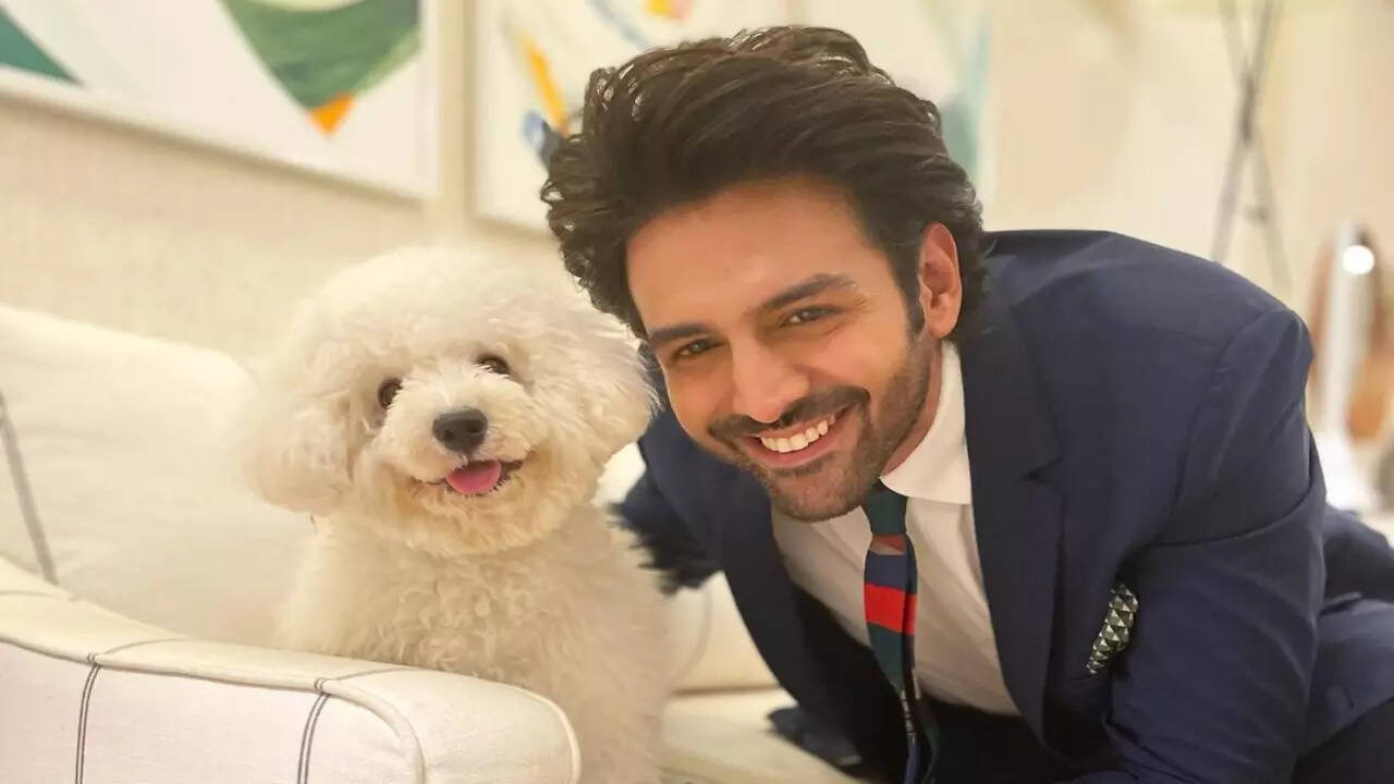 Kartik Aaryan shares 'love-hate' relationship with pet dog Katori ...