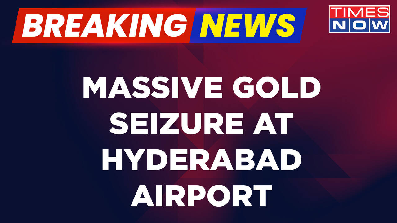 Breaking News | Massive Gold Seizure In Hyderabad | 14 Kg Gold Seized ...