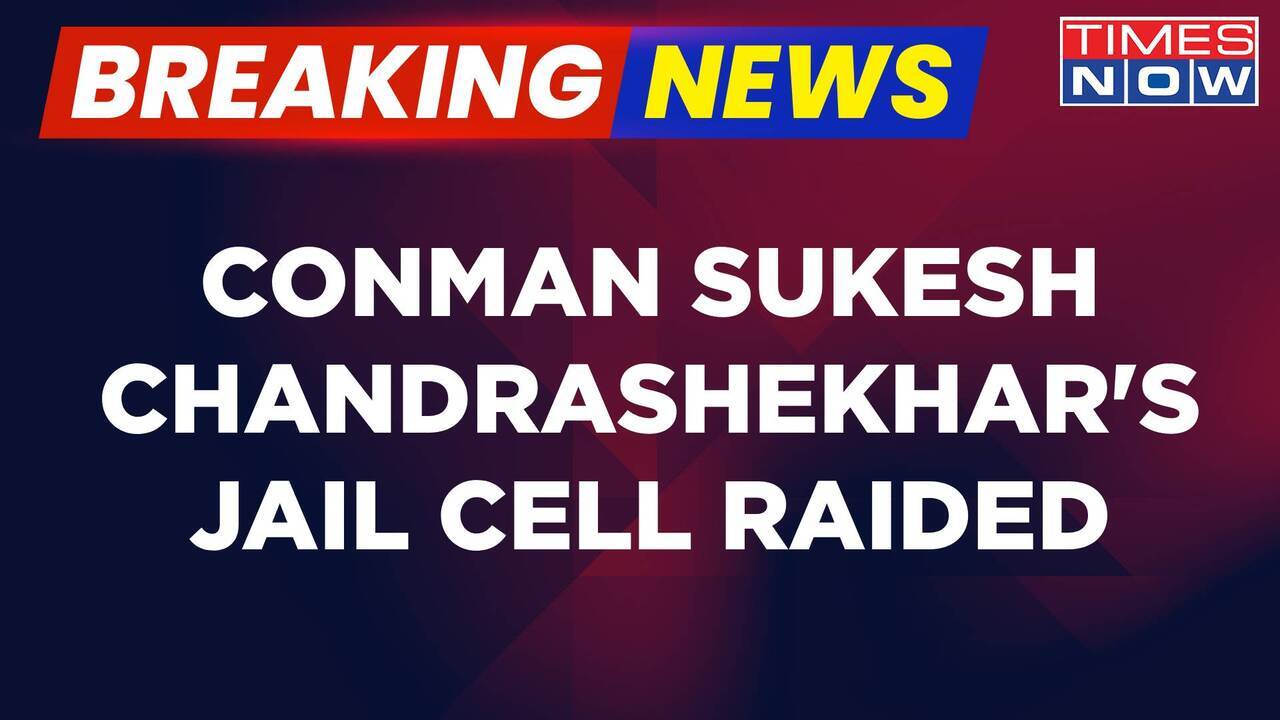 Breaking News | On Camera: Conman Sukesh Seen Crying During His Tihar ...