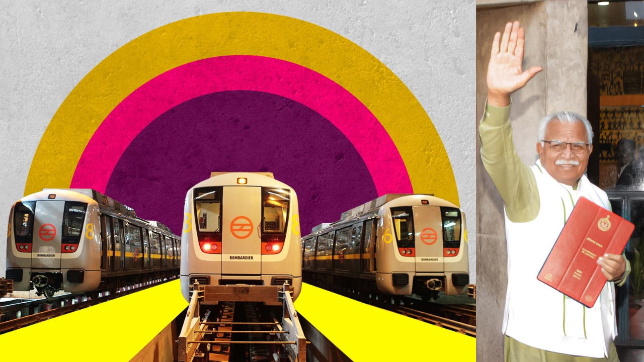 Gurugram Metro: Haryana CM Khattar proposes four new metro rail ...