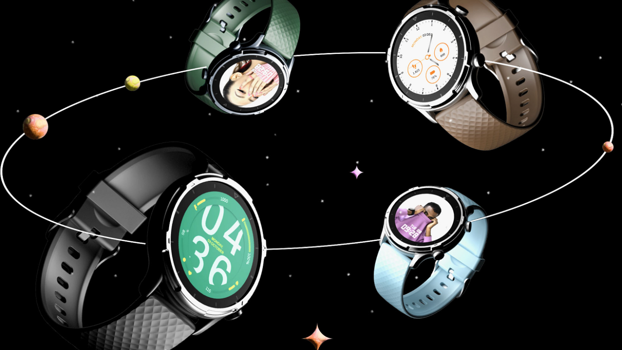 Fitshot Saturn smartwatch with 100+ sports modes launched in India ...