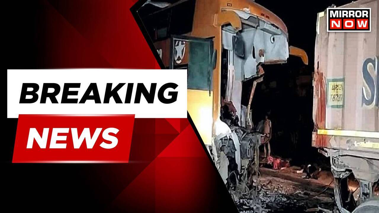 Breaking News: Truck Rams Into Two Buses In Madhya Pradesh, Over A ...