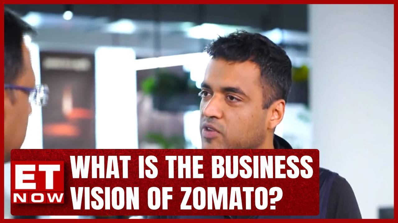 What Is The Business Vision Of Zomato? | Deepinder Goyal Exclusive | ET ...