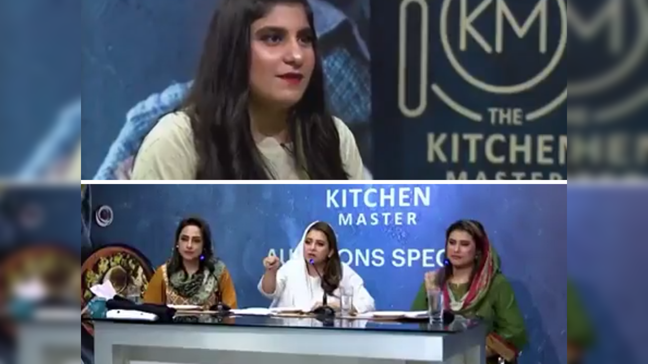 Pakistani cooking show contestant gets restaurant-made Biryani to ...