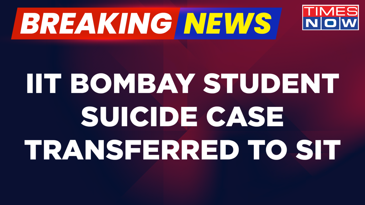 Breaking News: IIT Bombay Student Suicide Case Transferred To SIT Crime ... Breaking News: IIT Bombay Student Suicide Case Transferred To SIT Crime ...