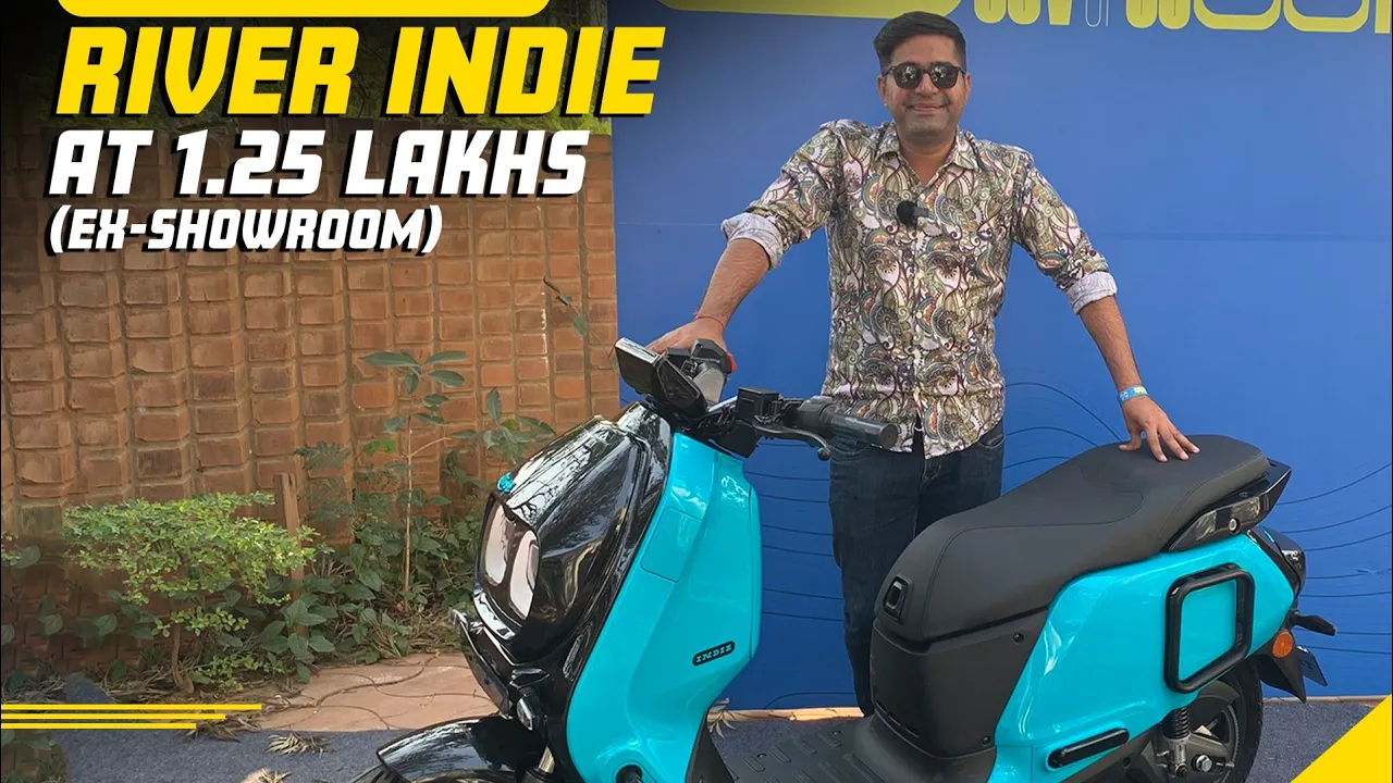 River Indie Electric Scooter Launched in India at ₹1.25 Lakh | Detailed ...